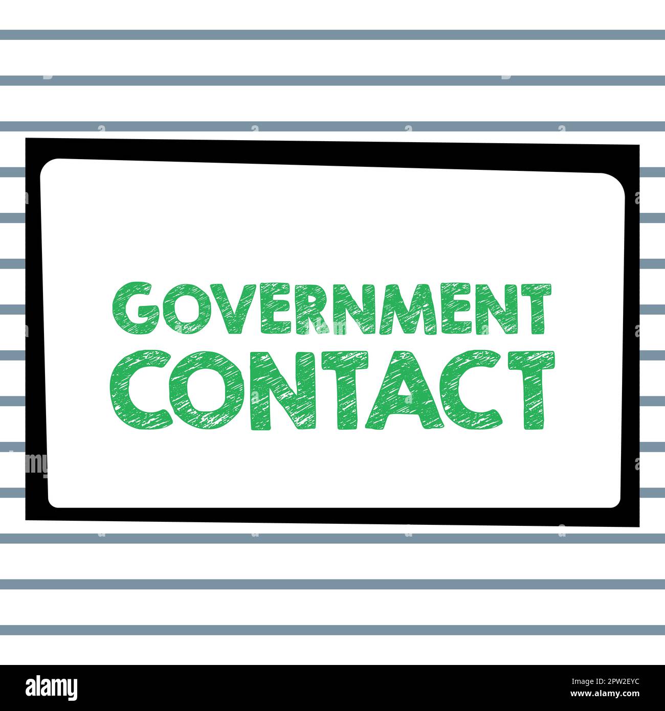 Text showing inspiration Government Contact, Word Written on debt ...