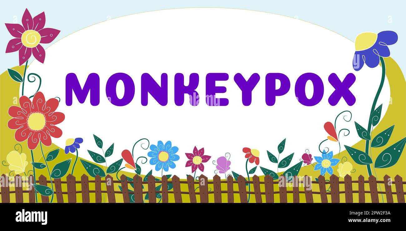 Inspiration showing sign Monkeypox, Word for poxvirus of Africa caused ...