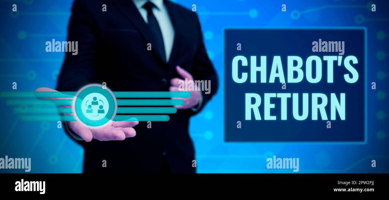 Conceptual display Chabot's Return, Conceptual photo the come back of ... Conceptual display Chabot's Return, Conceptual photo the come back of ...