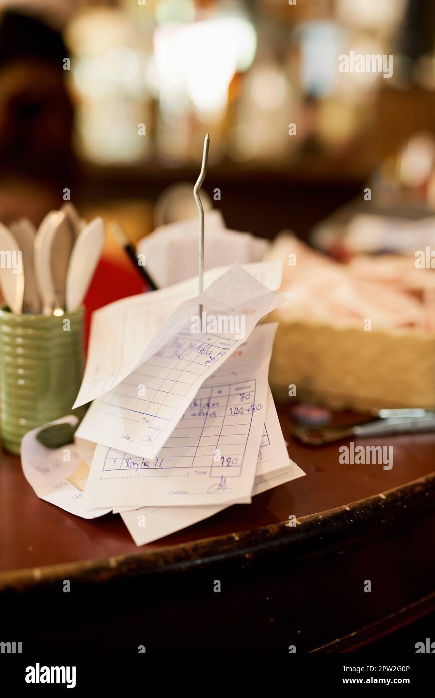 Receipt holder hi-res stock photography and images - Alamy
