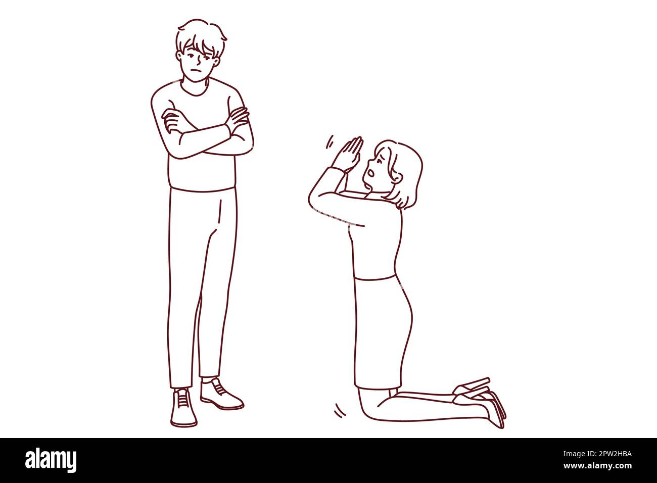 Split front Cut Out Stock Images & Pictures - Alamy