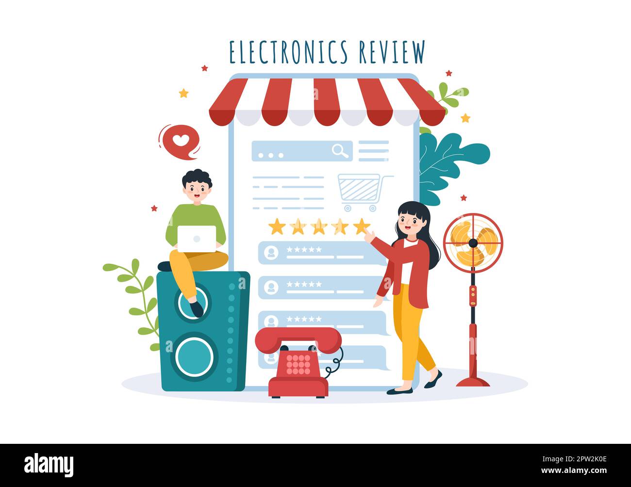 Electronics Review with Customer Rating Quality of Service or ...