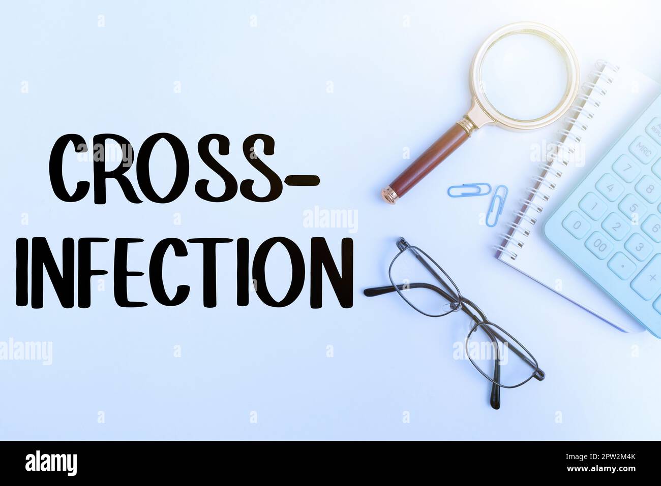 Sign displaying Cross Infection, Business concept disease-causing ...