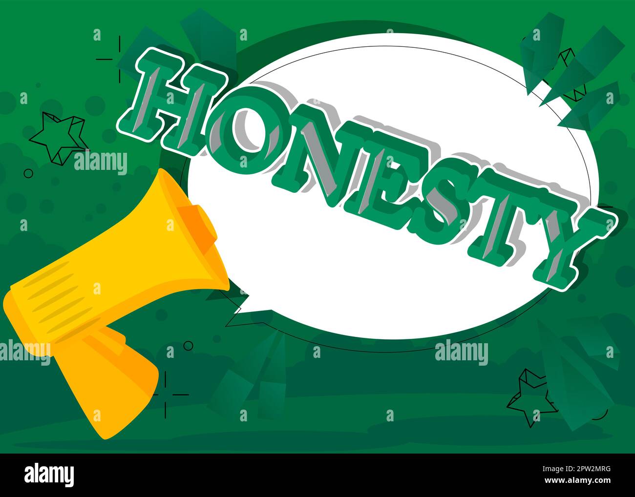 Honesty cartoon hi-res stock photography and images - Alamy