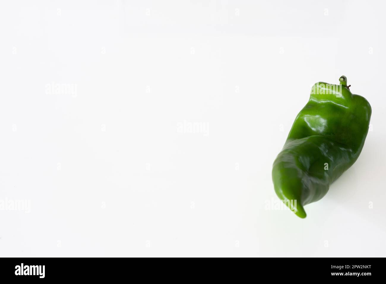 Capsicum unusually shaped isolated on white Stock Photo - Alamy