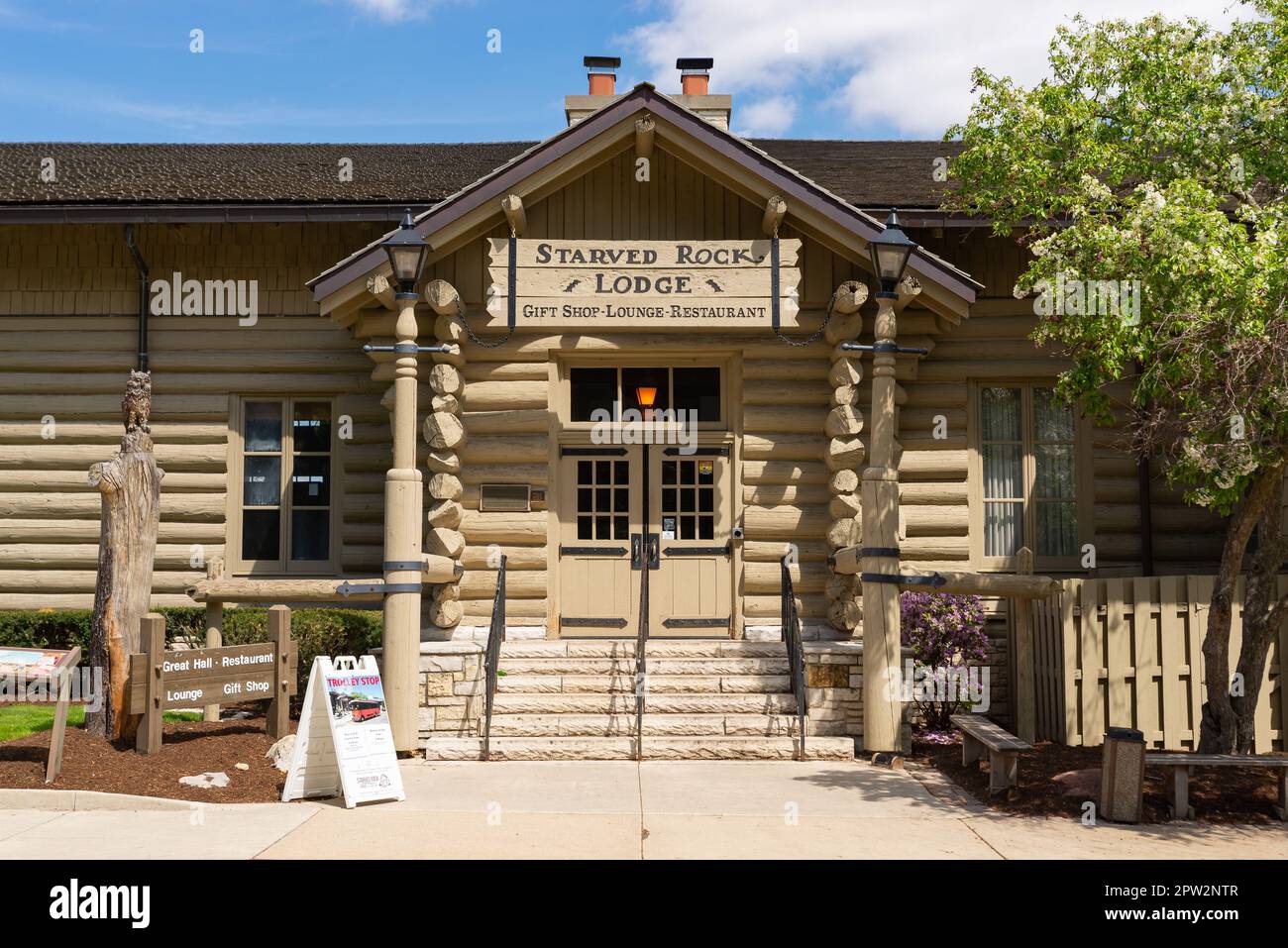 Oglesby Illinois - United States - April 26th, 2023: Exterior of the ...