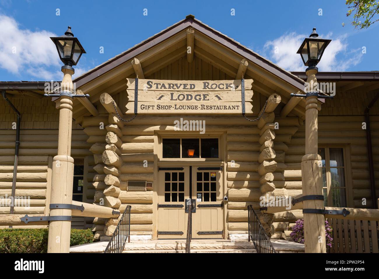 Oglesby Illinois - United States - April 26th, 2023: Exterior of the ...