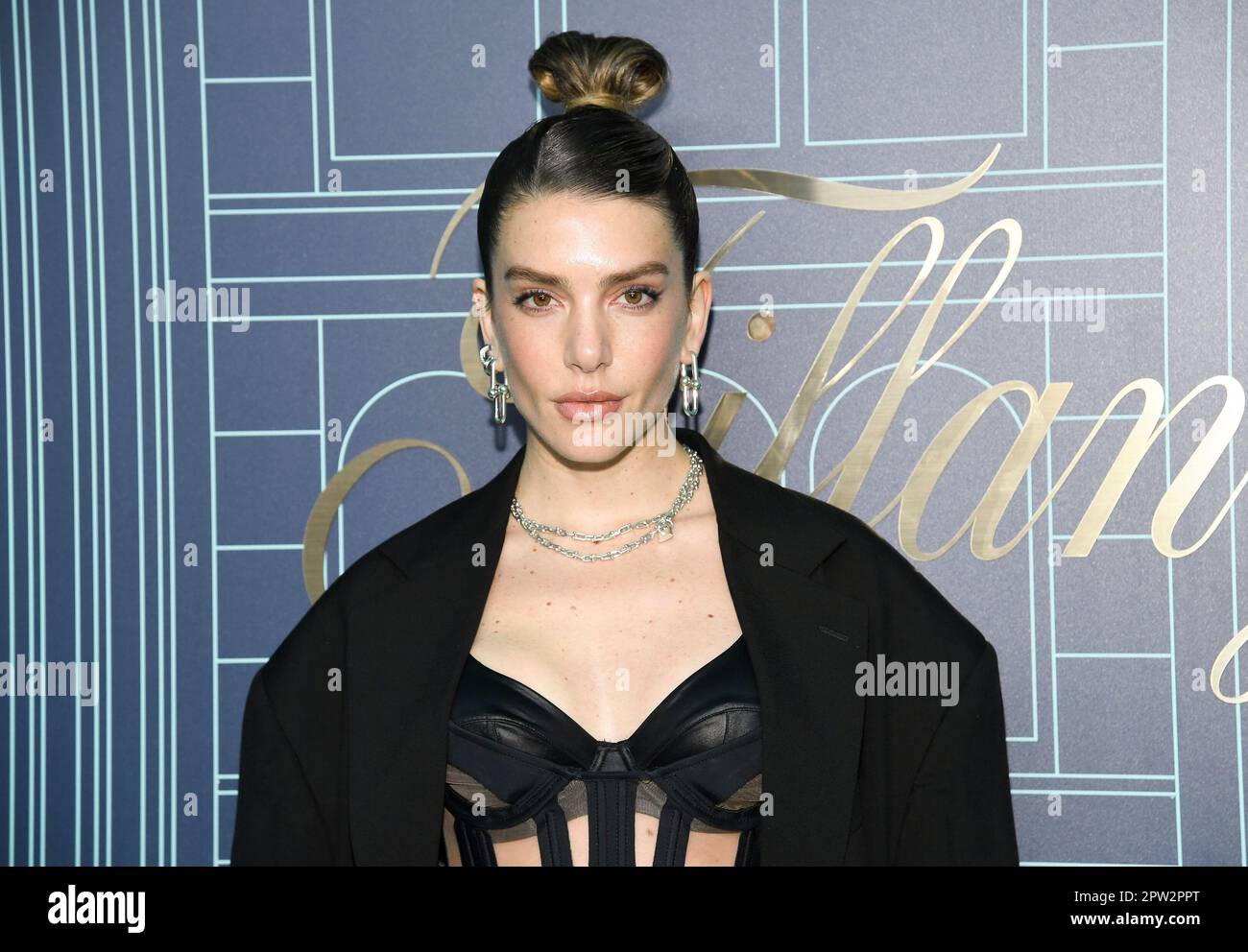 Valentina Ferrer attends the Tiffany & Co. Fifth Avenue flagship store ...