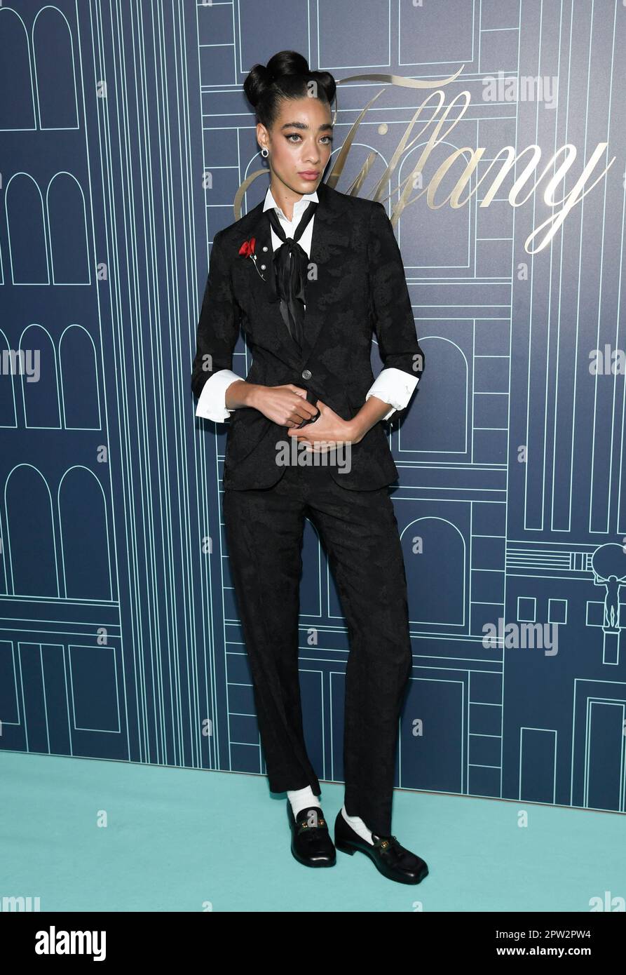 Reign Judge attends the Tiffany & Co. Fifth Avenue flagship store grand ...