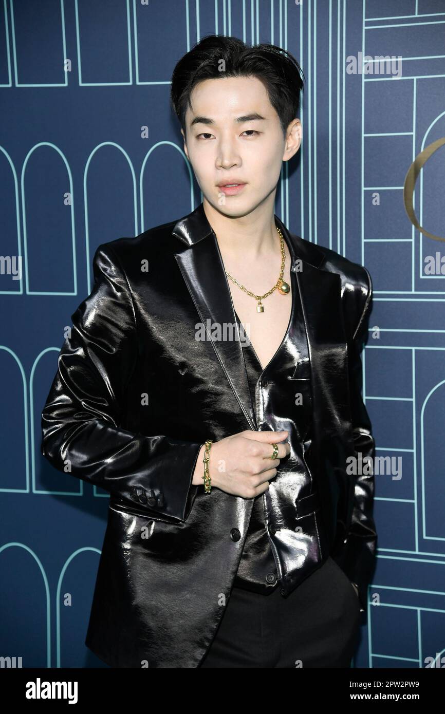 Henry Lau attends the Tiffany & Co. Fifth Avenue flagship store grand ...
