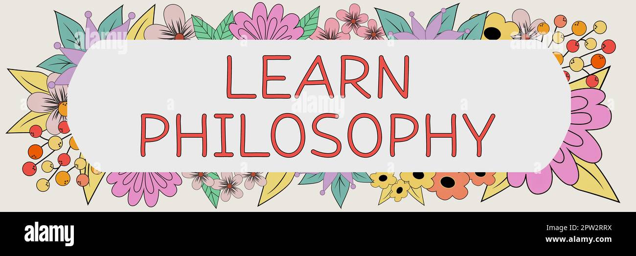Conceptual caption Learn Philosophy, Word for learn to develop sound ...