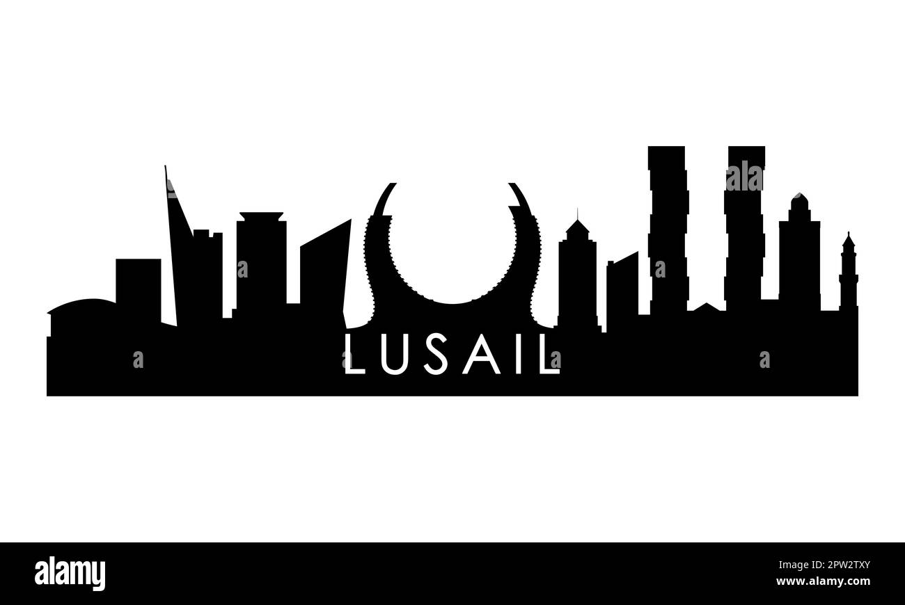 Lusail city construction Stock Vector Images - Alamy