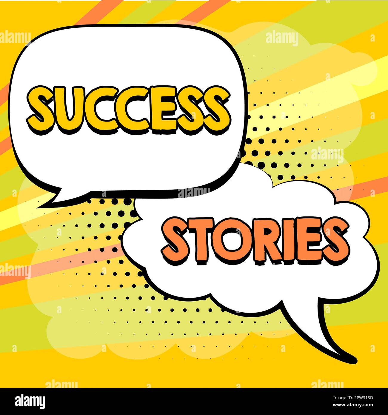 Conceptual caption Success Stories, Word Written on a chronicle ...