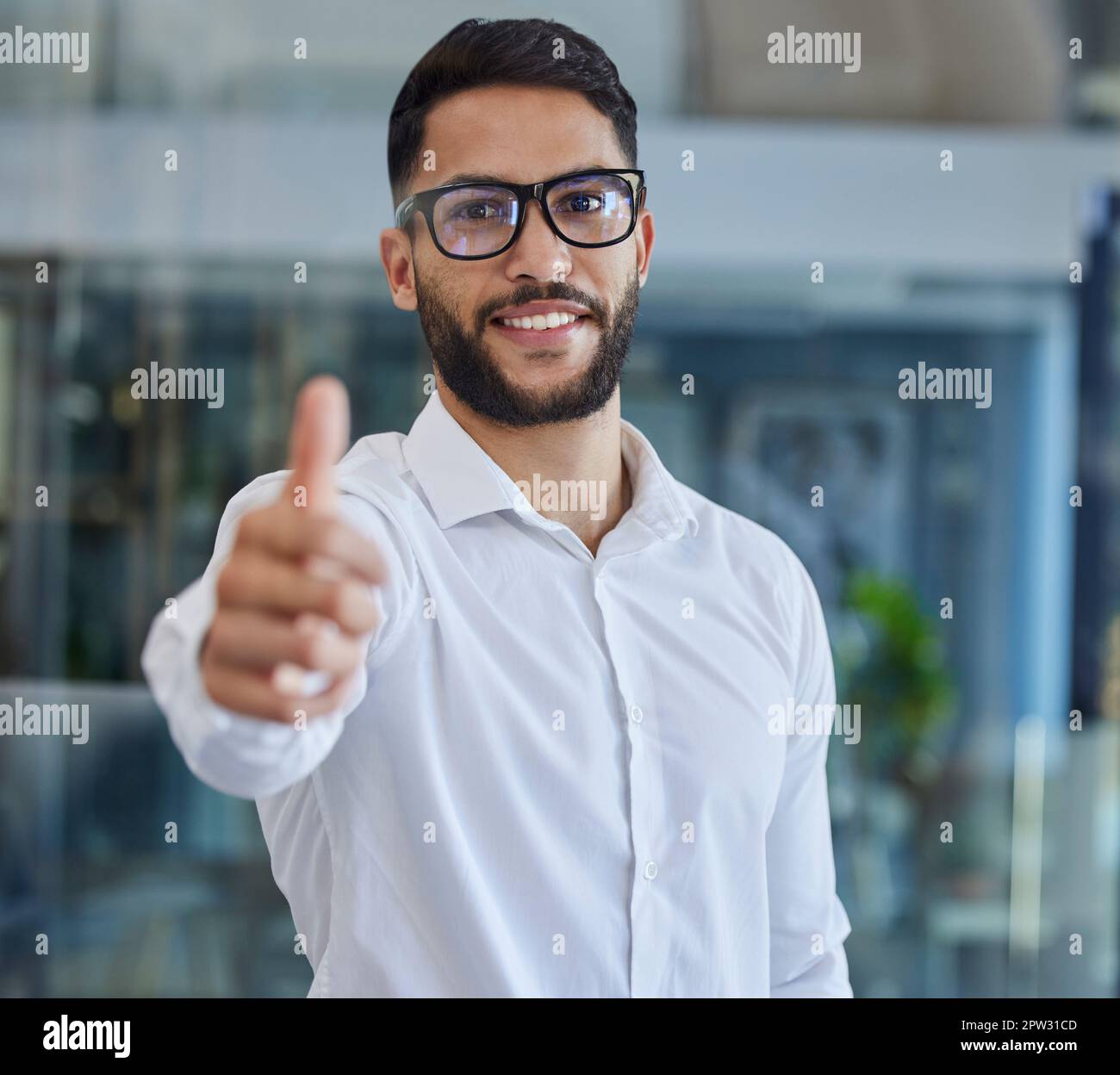 Nerd thumbs up hi-res stock photography and images - Alamy
