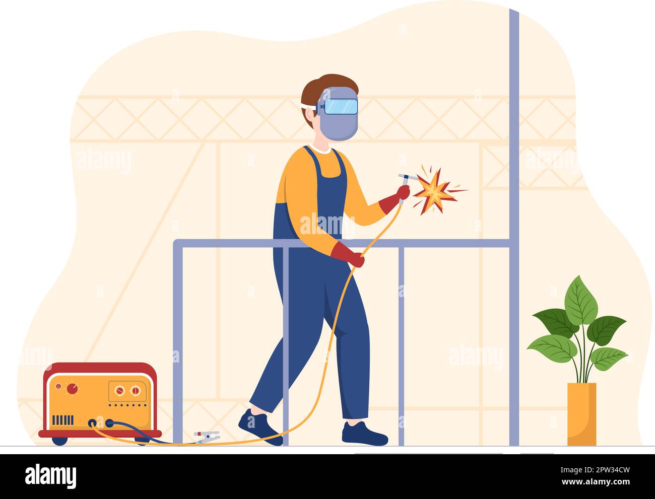 Welding Service with Professional Welder Job Weld Metal Structures ...