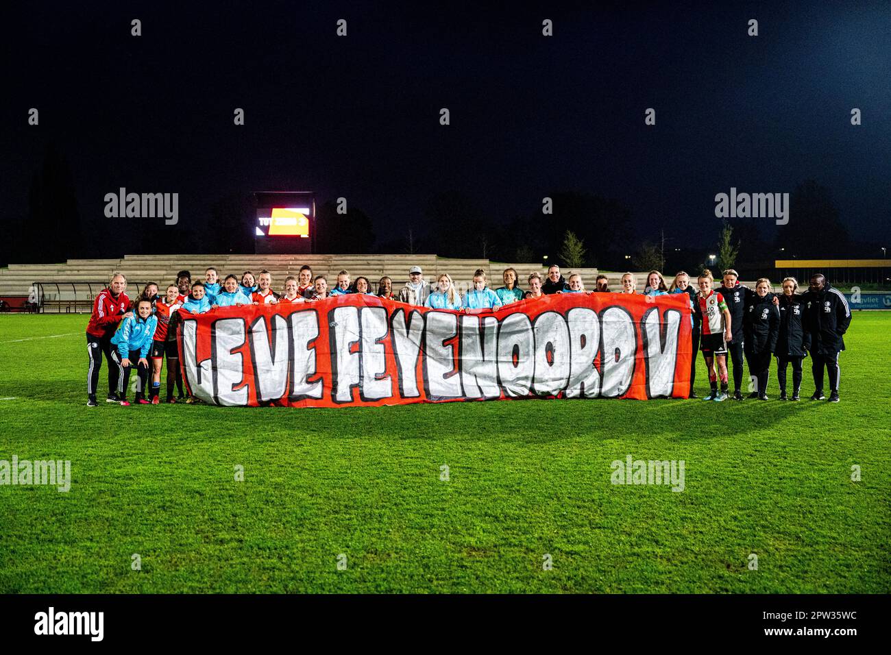 Rotterdam, Netherlands. 28th Apr, 2023. Rotterdam - during the match ...