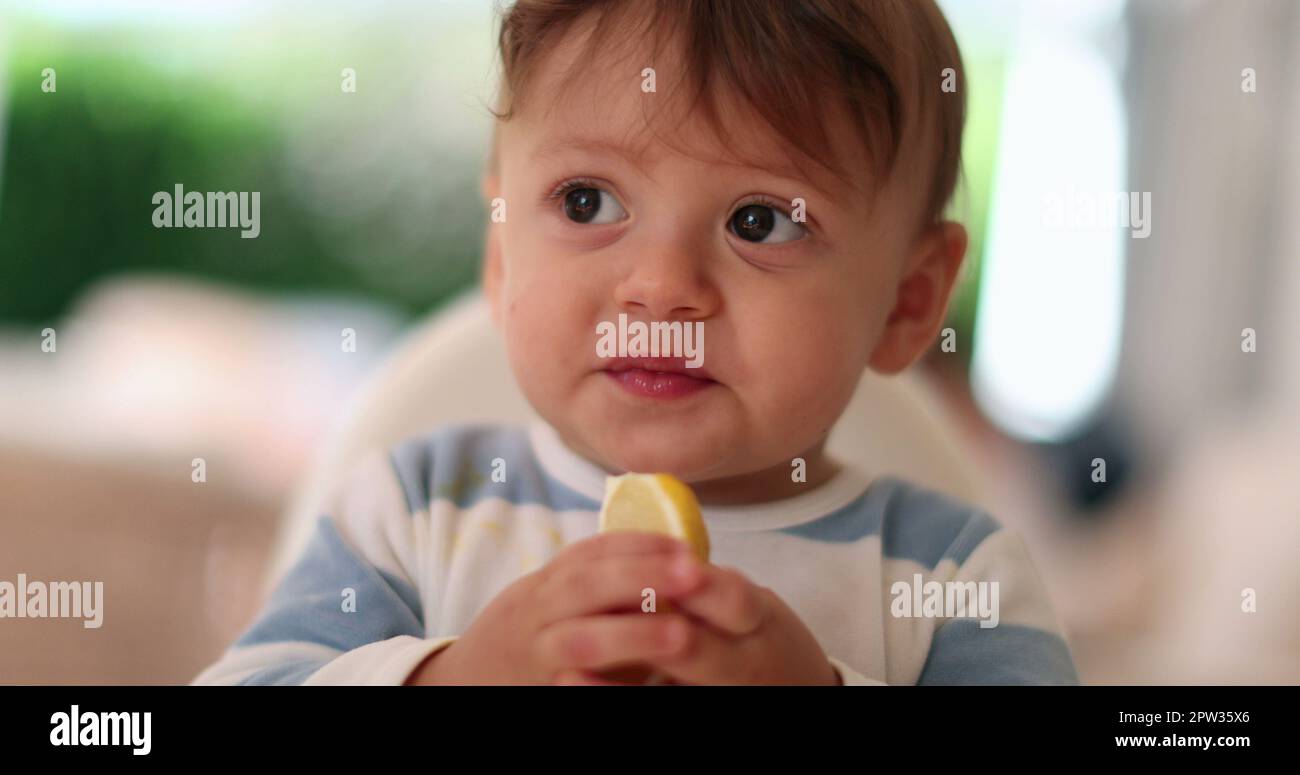 Sour taste infant hi-res stock photography and images - Alamy