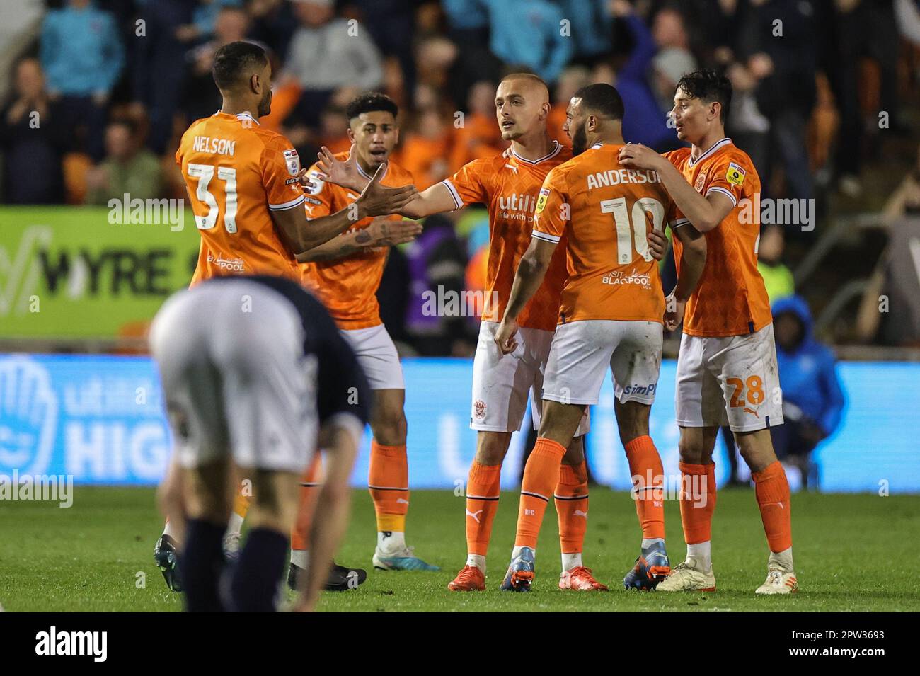 Lewis fiorini blackpool goal hi-res stock photography and images - Alamy
