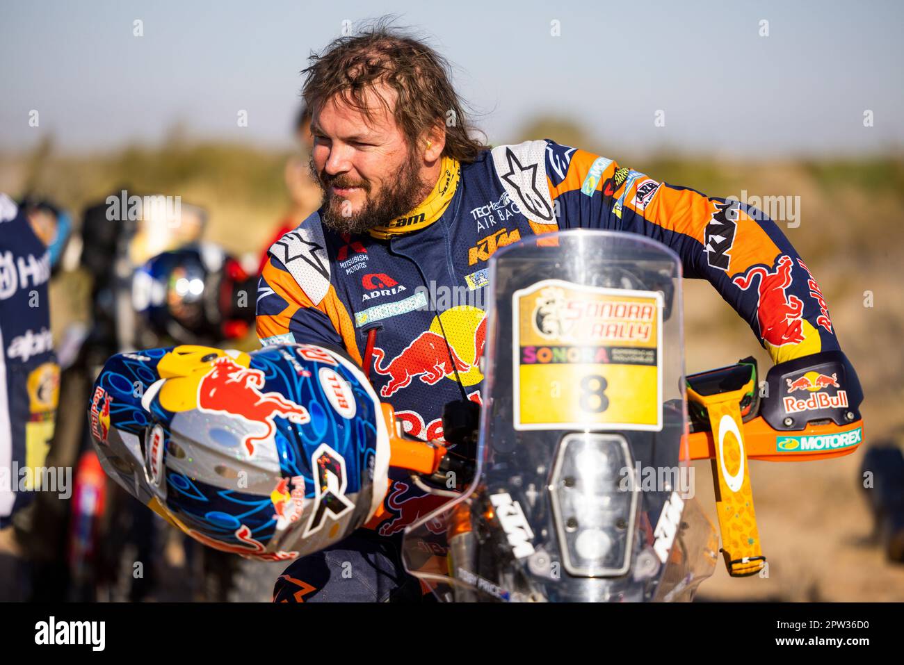San Luis, Mexique. 28th Apr, 2023. PRICE Toby (aus), Red Bull KTM Factory Racing, KTM 450 Rally ...