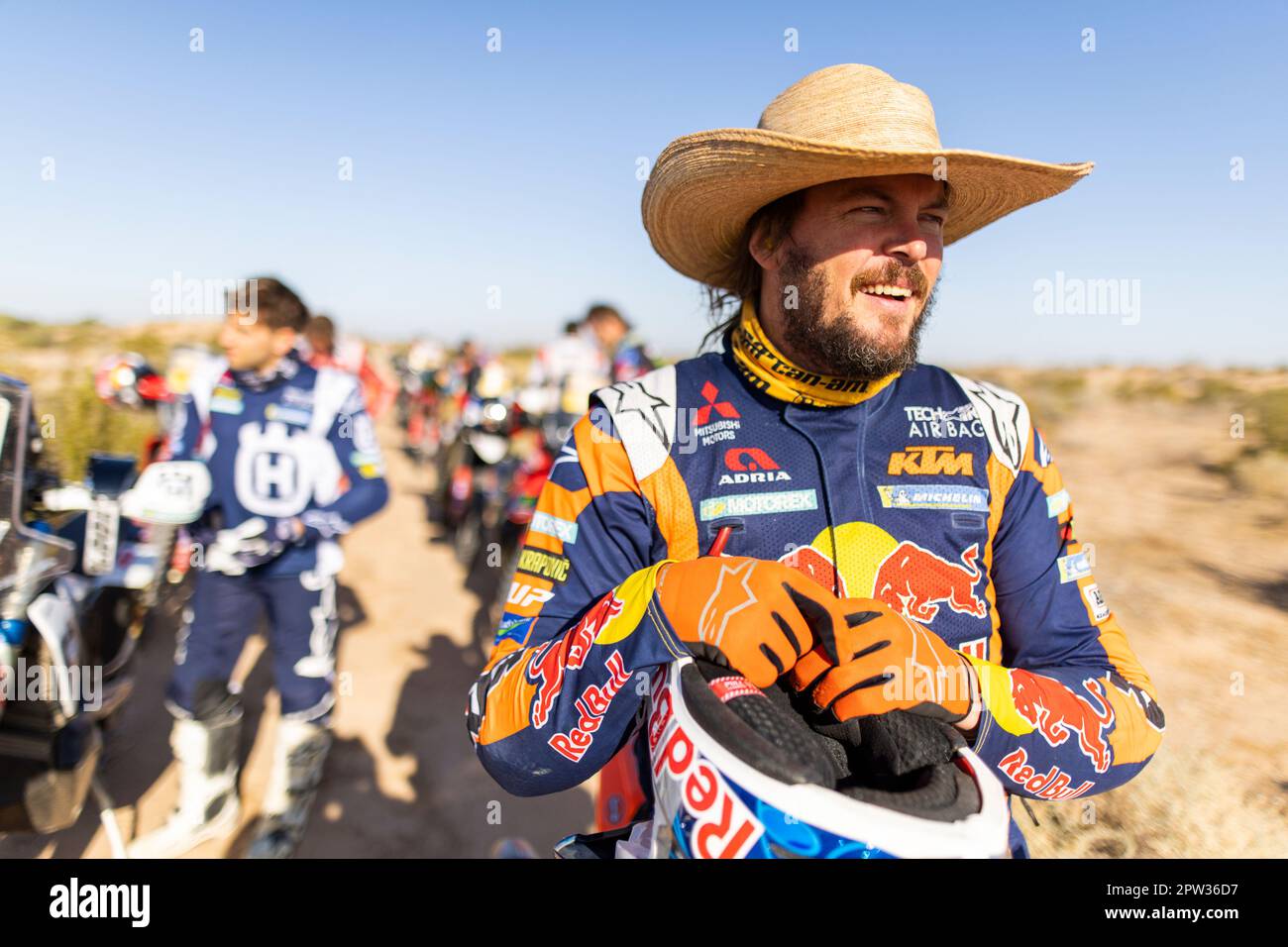 San Luis, Mexique. 28th Apr, 2023. PRICE Toby (aus), Red Bull KTM Factory Racing, KTM 450 Rally ...
