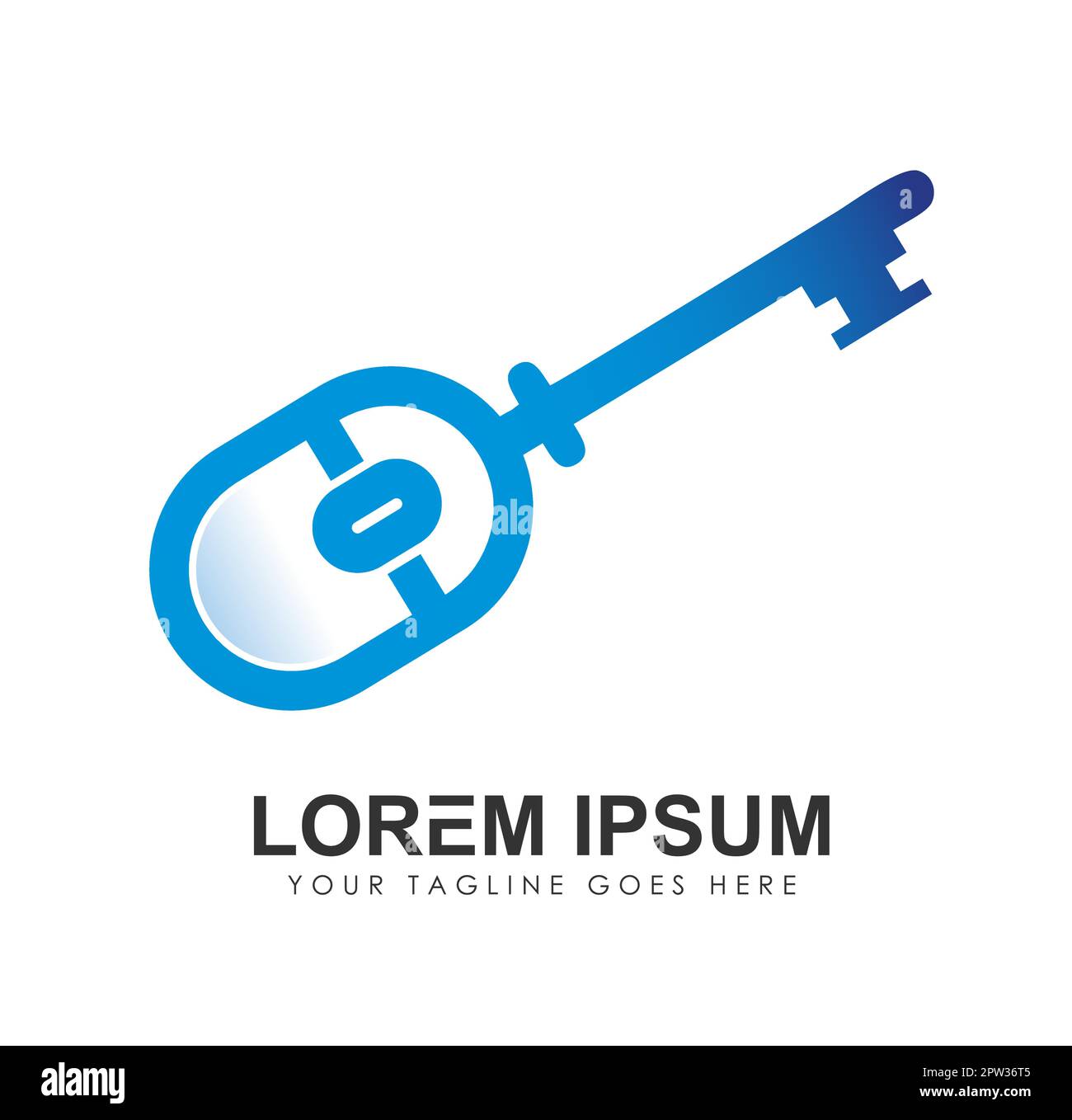 Computer key on modern laptop Stock Vector Images - Alamy