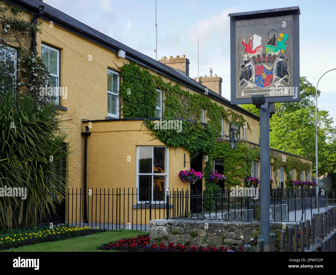 Dunraven Arms Hotel in Adare, Ireland Stock Photo - Alamy