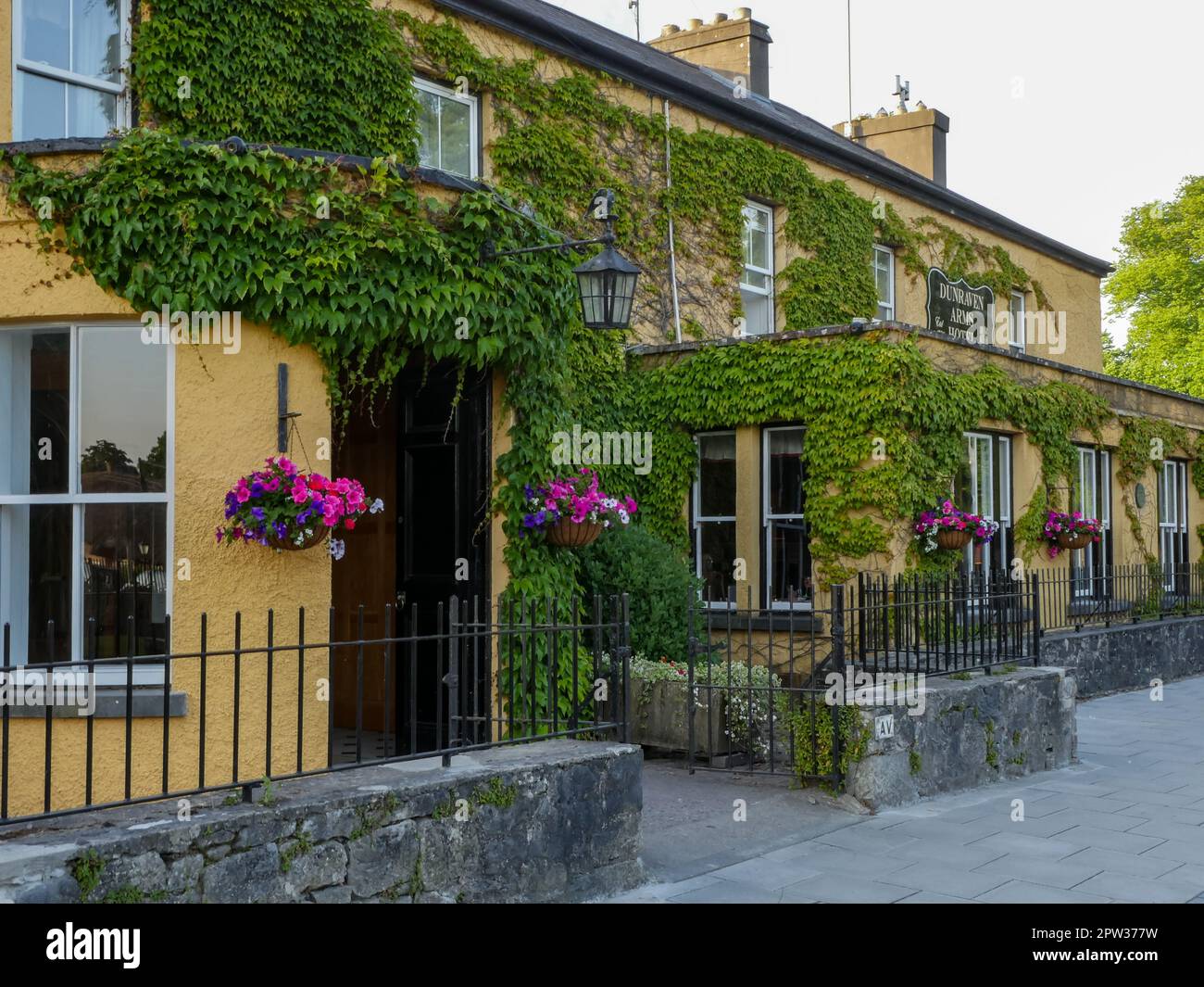 Dunraven Arms Hotel in Adare, Ireland Stock Photo - Alamy