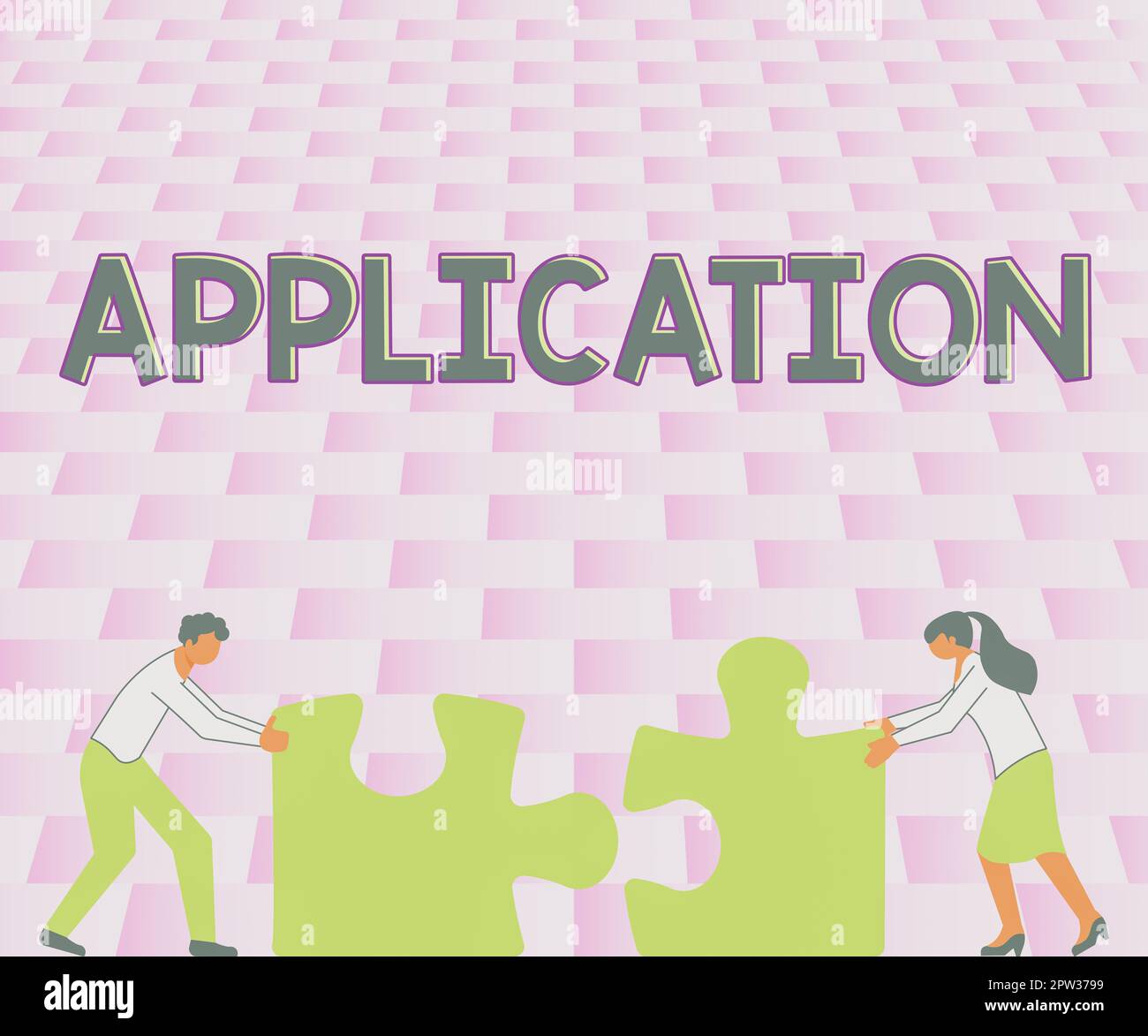 Text caption presenting Application, Concept meaning an order for ...