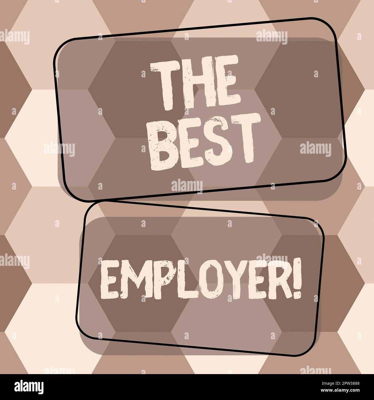 Text sign showing The Best Employer, Word for created a friendly ...