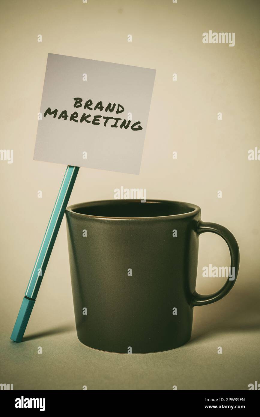 Conceptual display Brand Marketing, Business idea the practice of ... Conceptual display Brand Marketing, Business idea the practice of ...