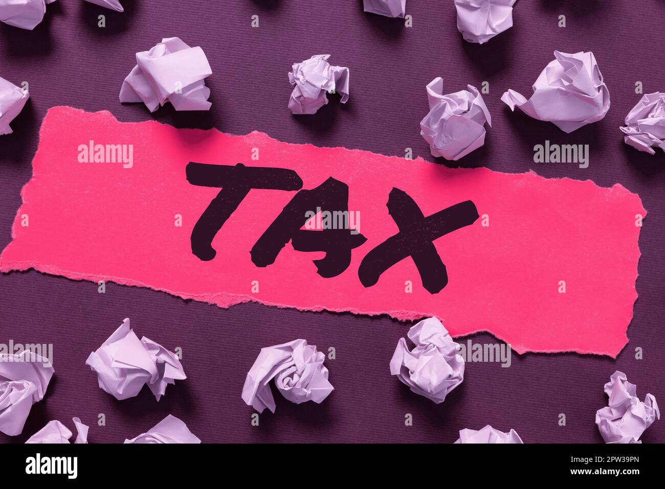 Conceptual display Tax, Internet Concept compulsory financial charge ...