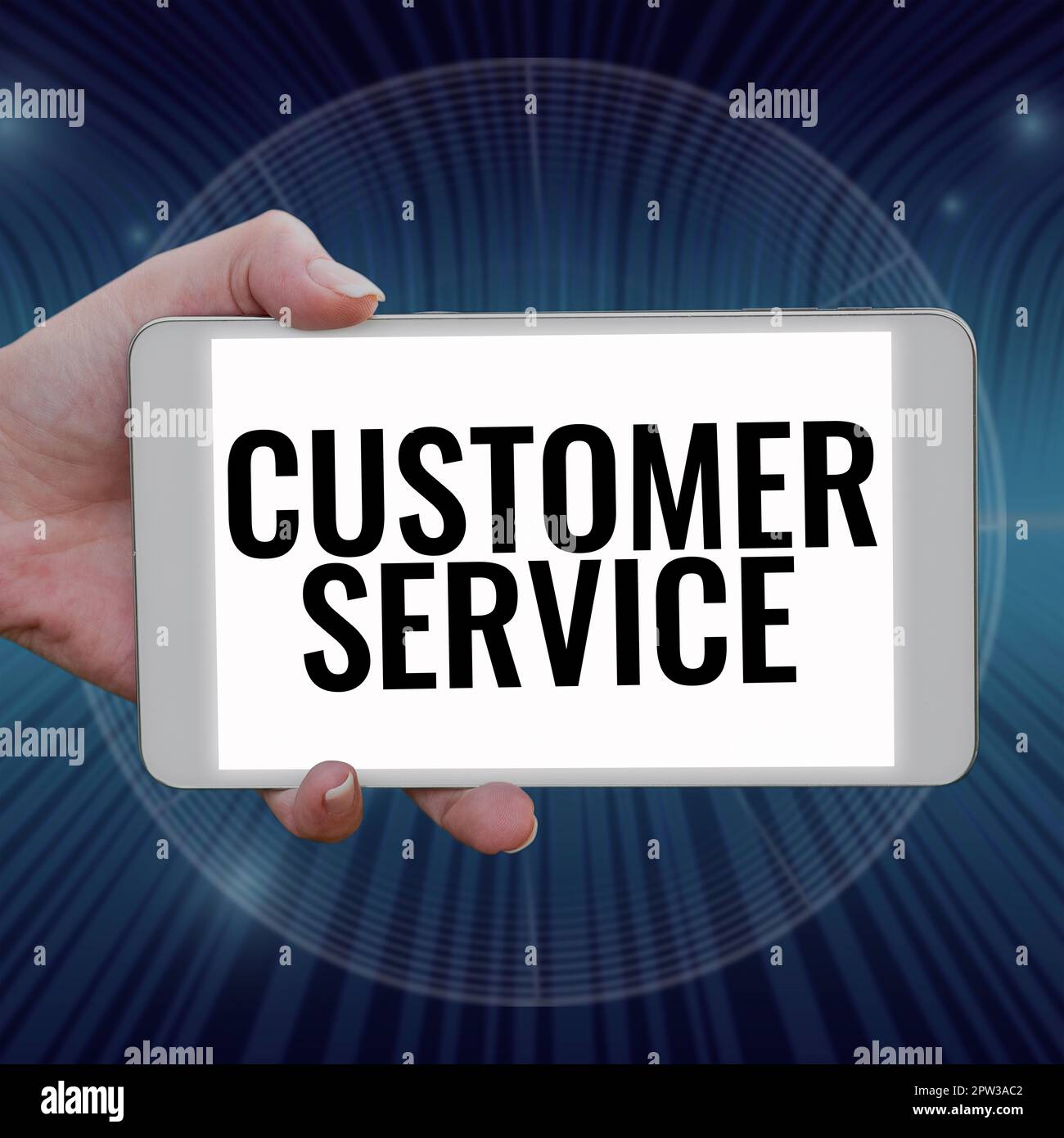 Inspiration showing sign Customer Service, Business idea direct ...