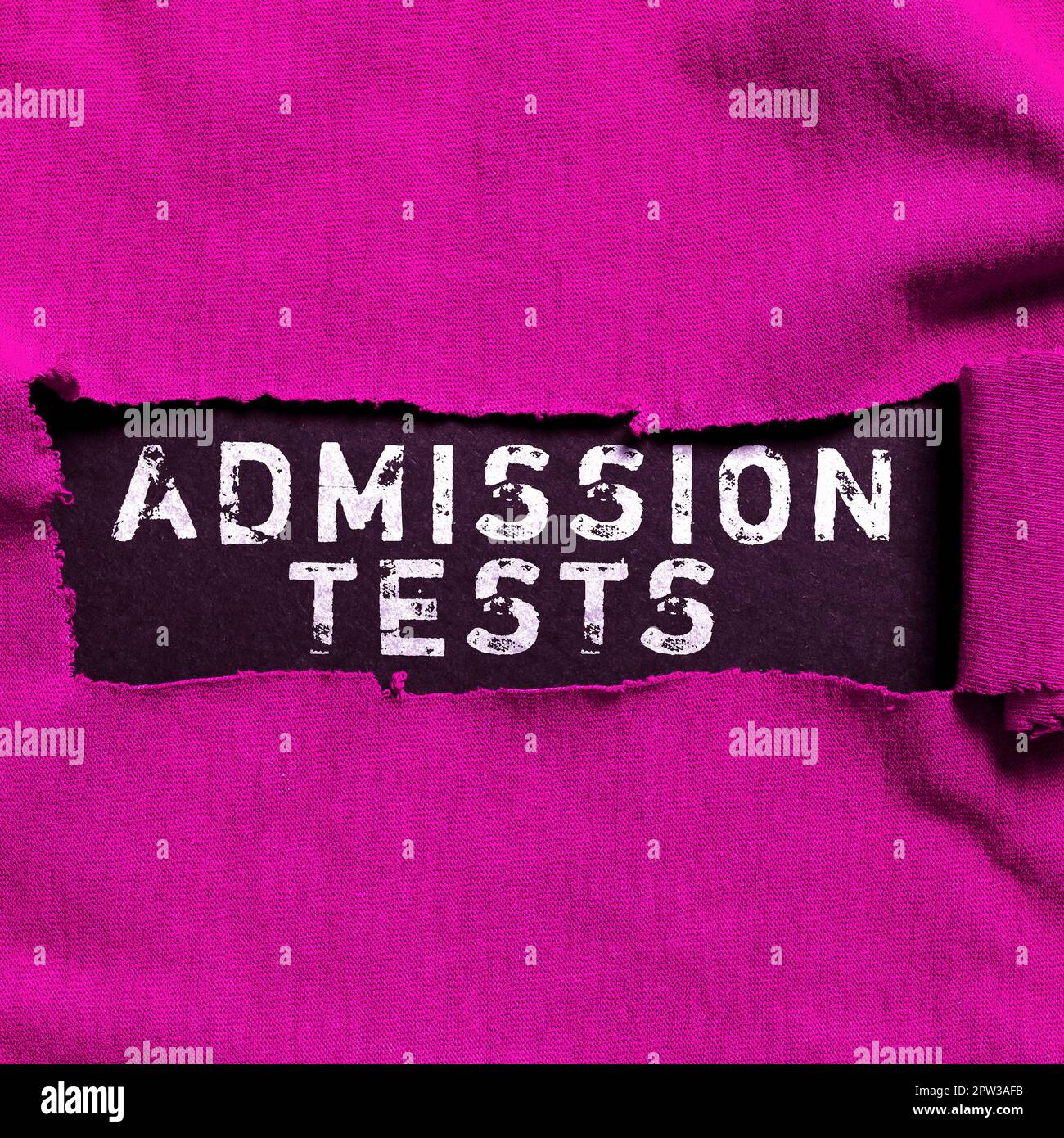 Text sign showing Admission Tests, Business showcase an exam that you ...