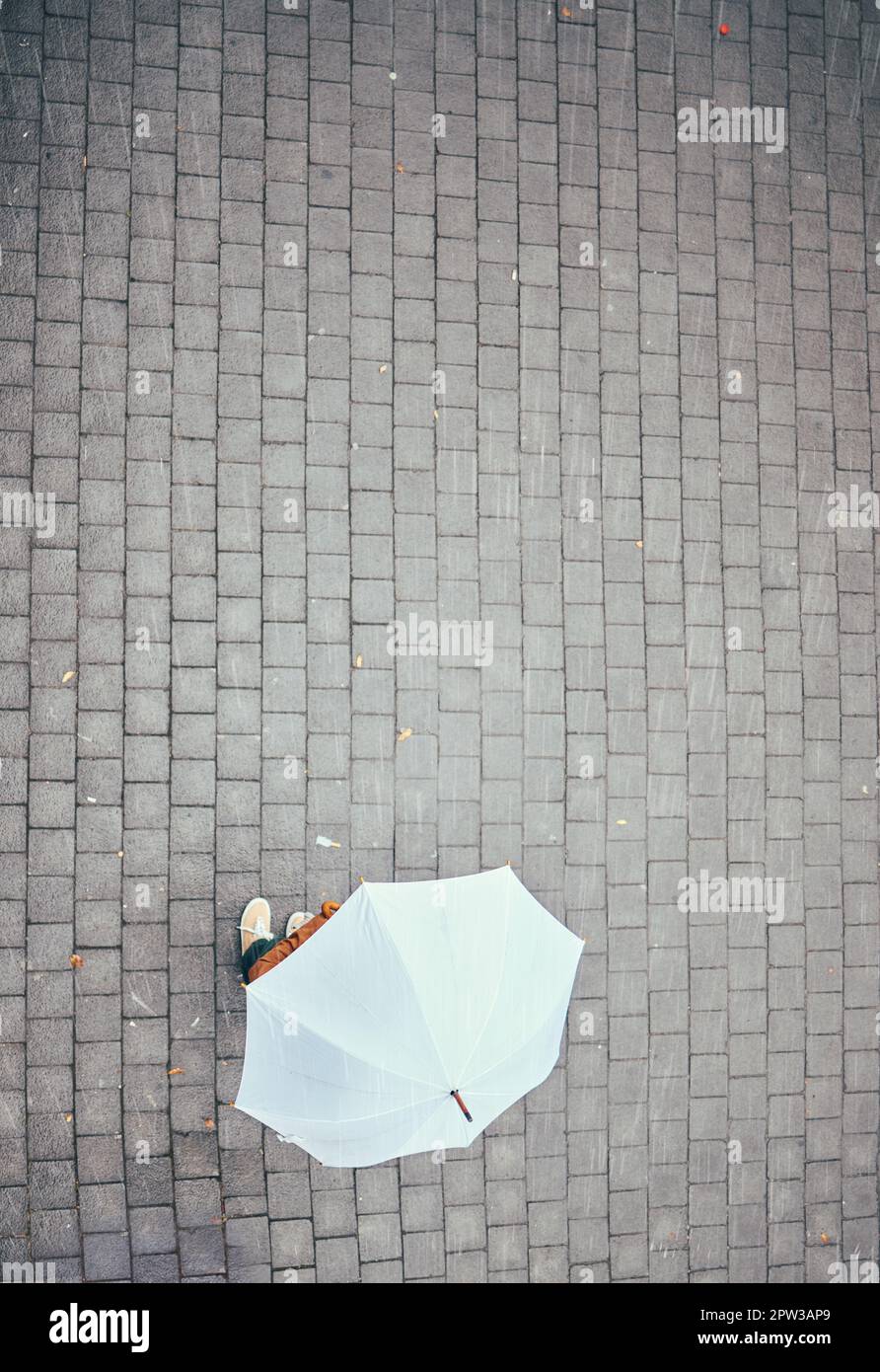 Top view rain hi-res stock photography and images - Alamy