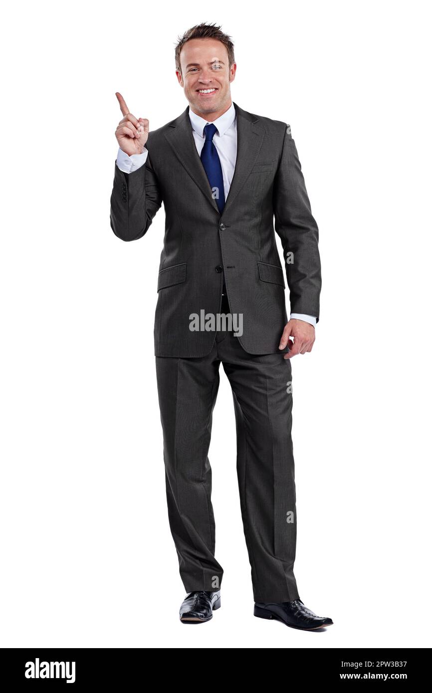 Well make you our number one priority. Full length portrait of a ...