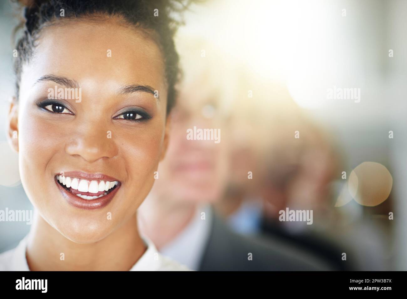 The business world is where I belong. a group of diverse businesspeople ...