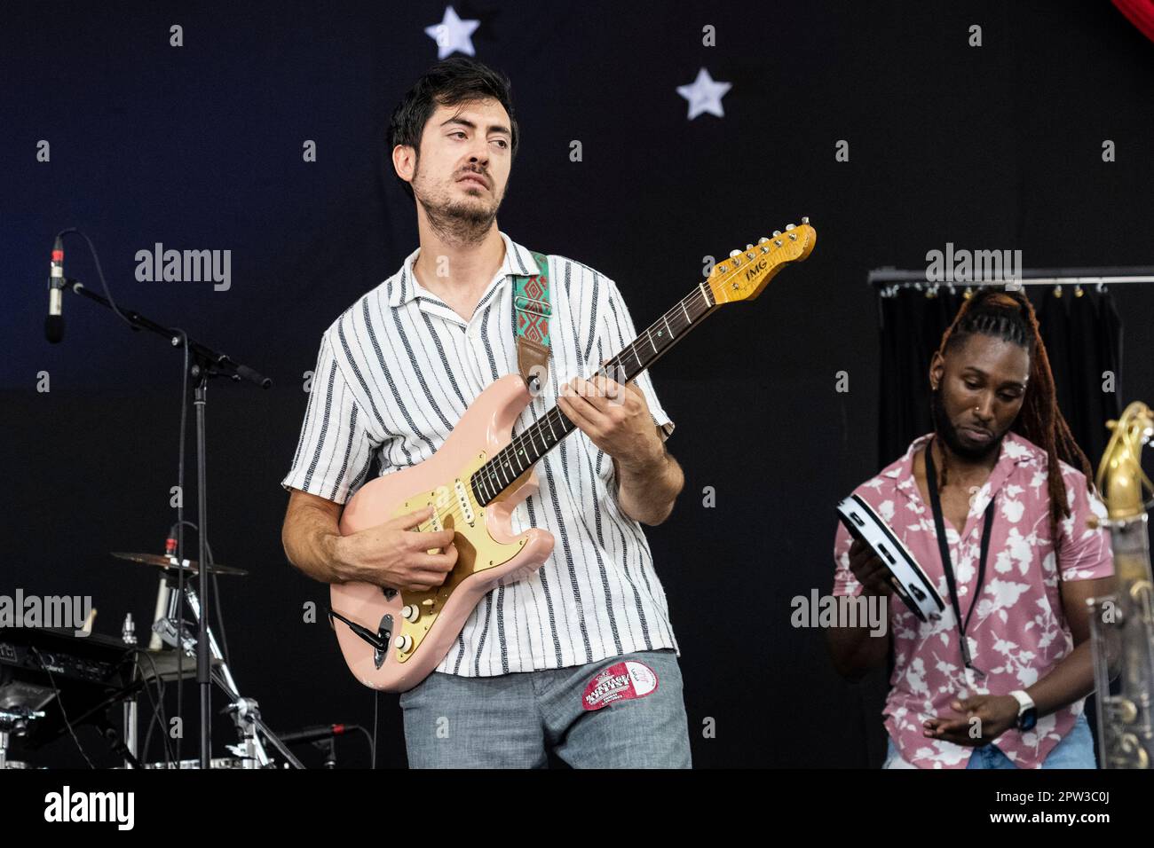 John Maestas of Max Moran & Neospectric performs at the 2023 New ...