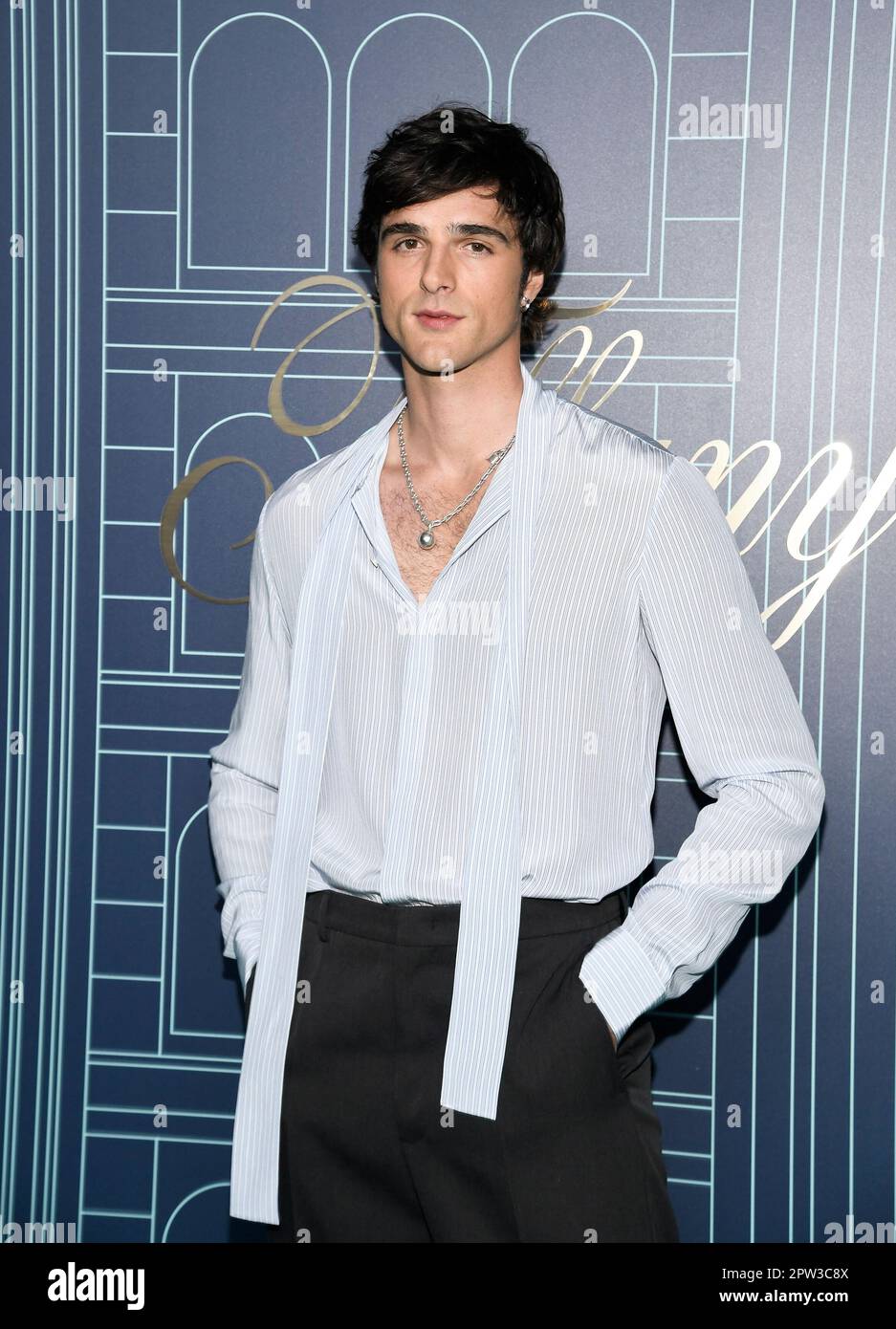 Jacob Elordi attends the Tiffany & Co. Fifth Avenue flagship store ...