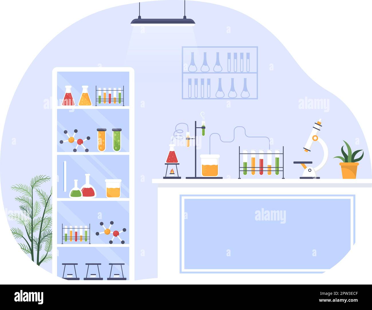 Laboratorium with Conducting Research Scientific, Experimentation and ...