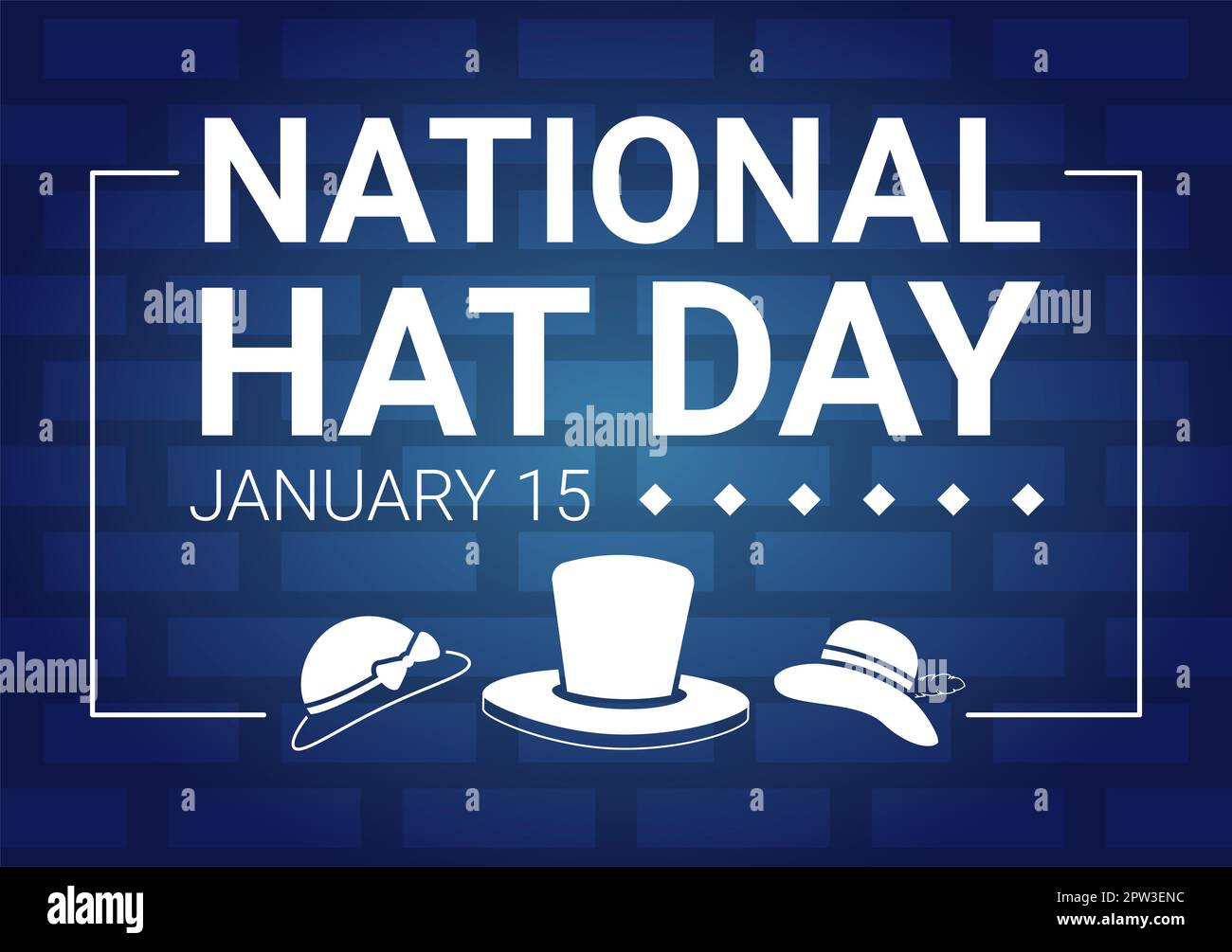 National Hat Day Celebrated Each Year on January 15th with Fedora Hats ...