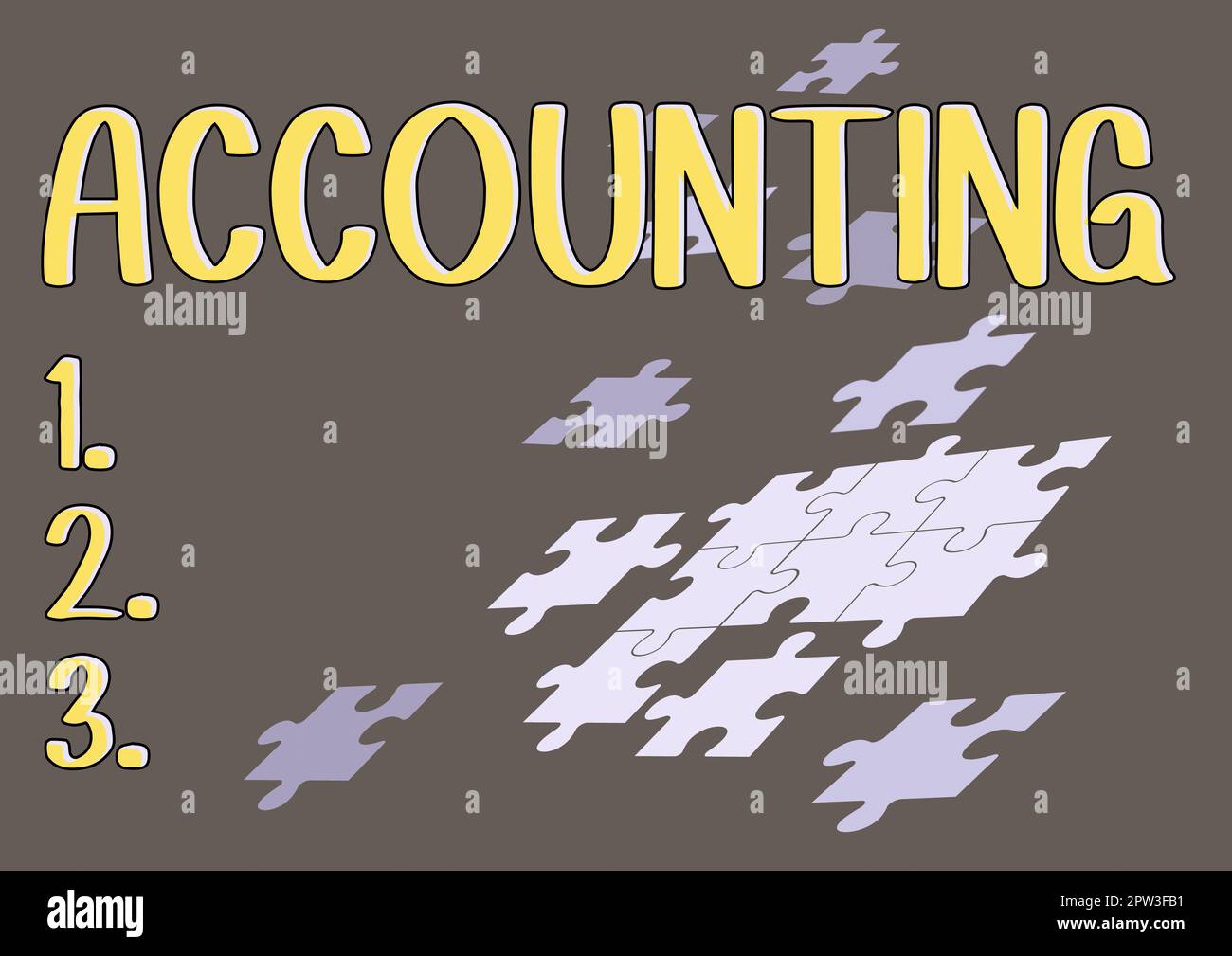 Hand writing sign Accounting, Concept meaning system of summarizing ...