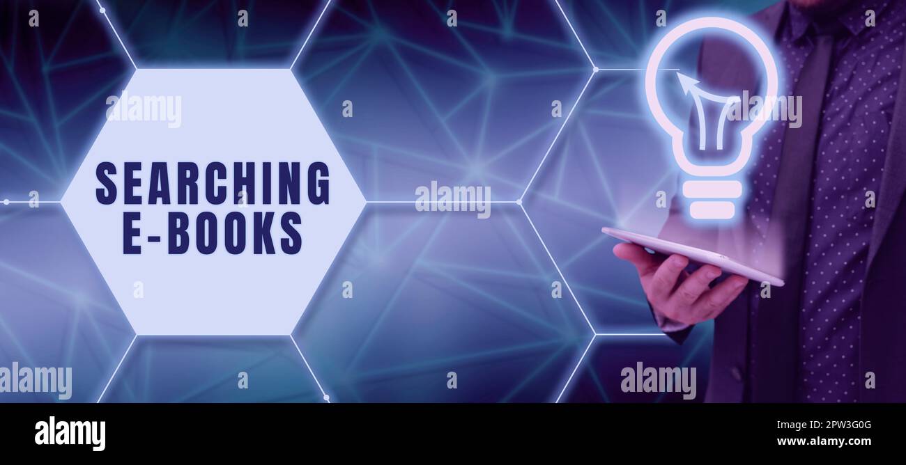 Conceptual display Searching E Books, Business idea looking for an ...