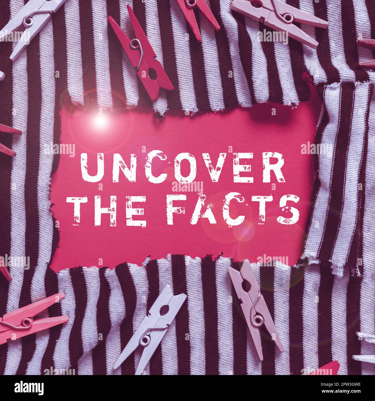 Text caption presenting Uncover The Facts, Conceptual photo Find the ...