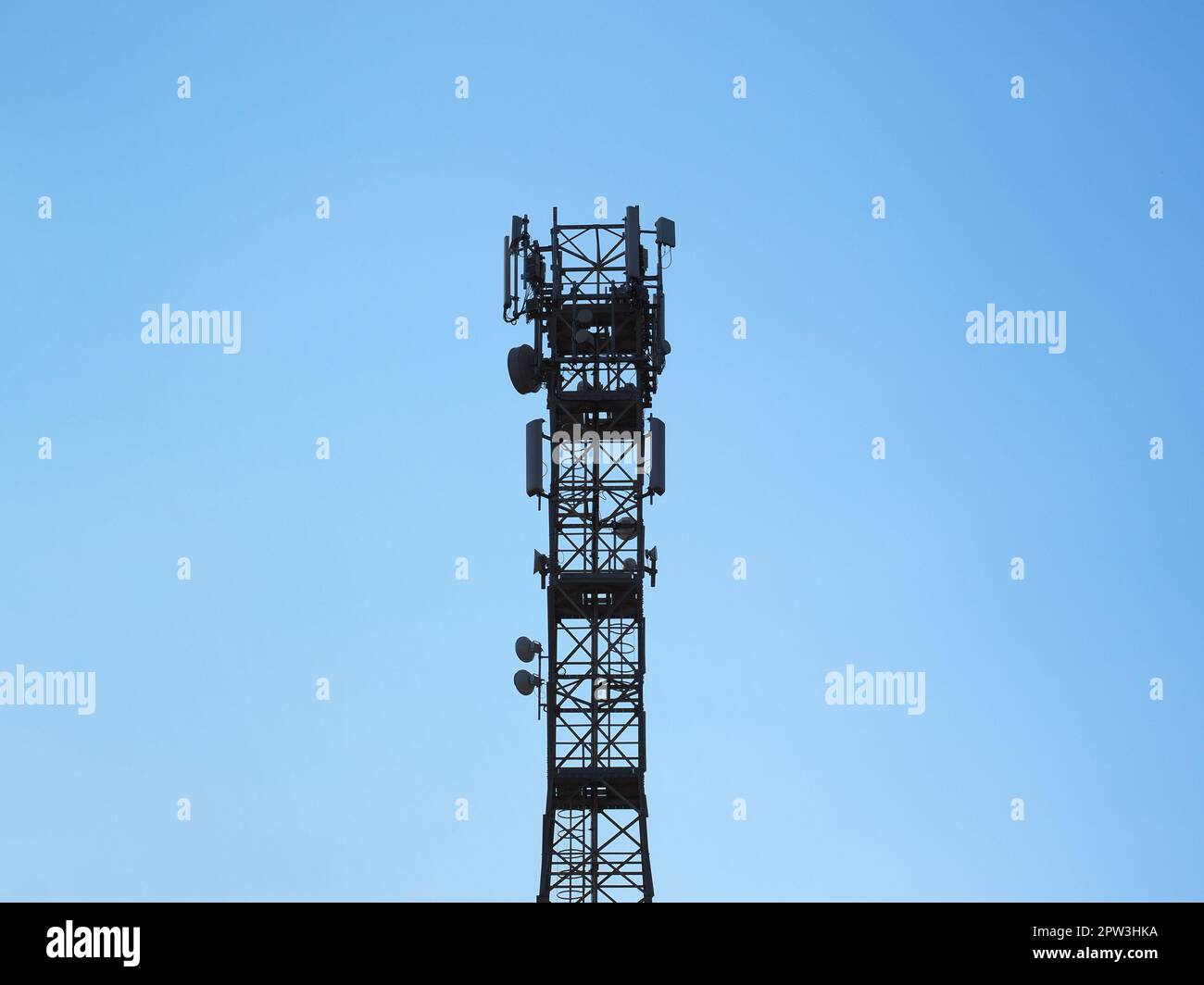 cellular antenna tower and electronic radio transceiver equipment part ...