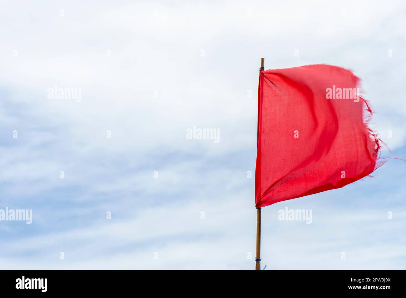 Hurricane warning flag hi-res stock photography and images - Alamy