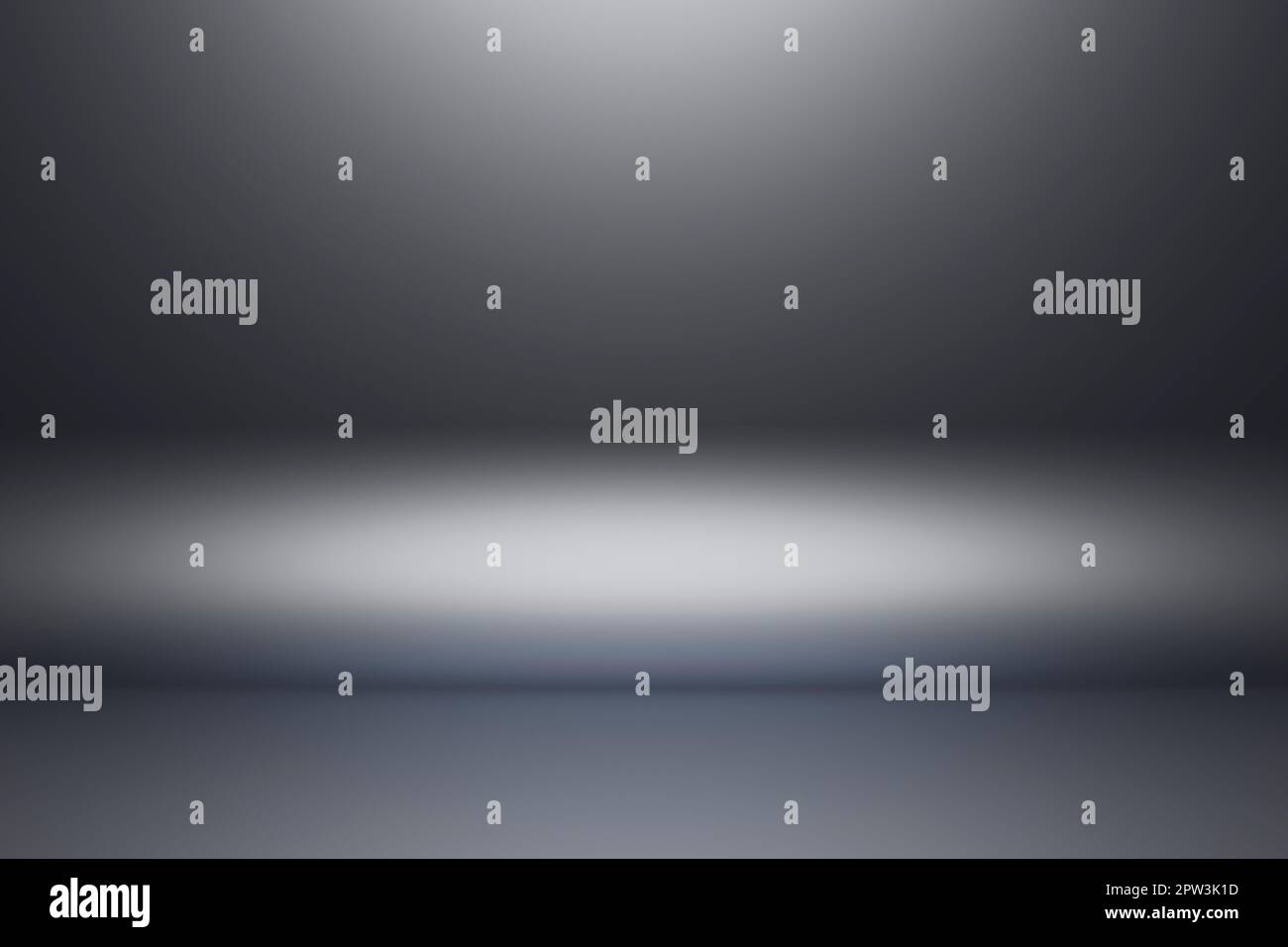 Empty grey room with gradient and spot light background for display ...