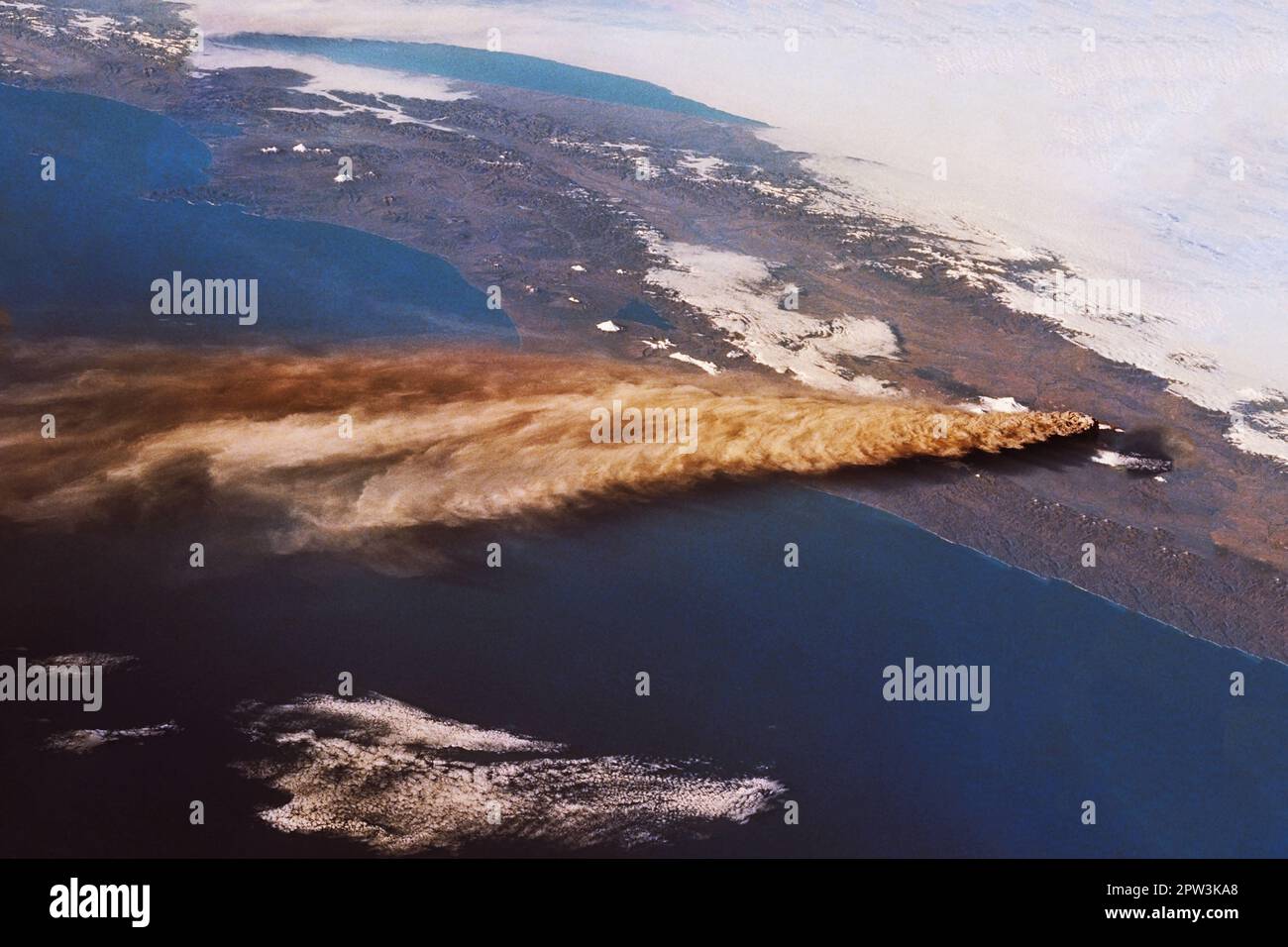 Big forest fires from outer space. Elements of this image furnished ...