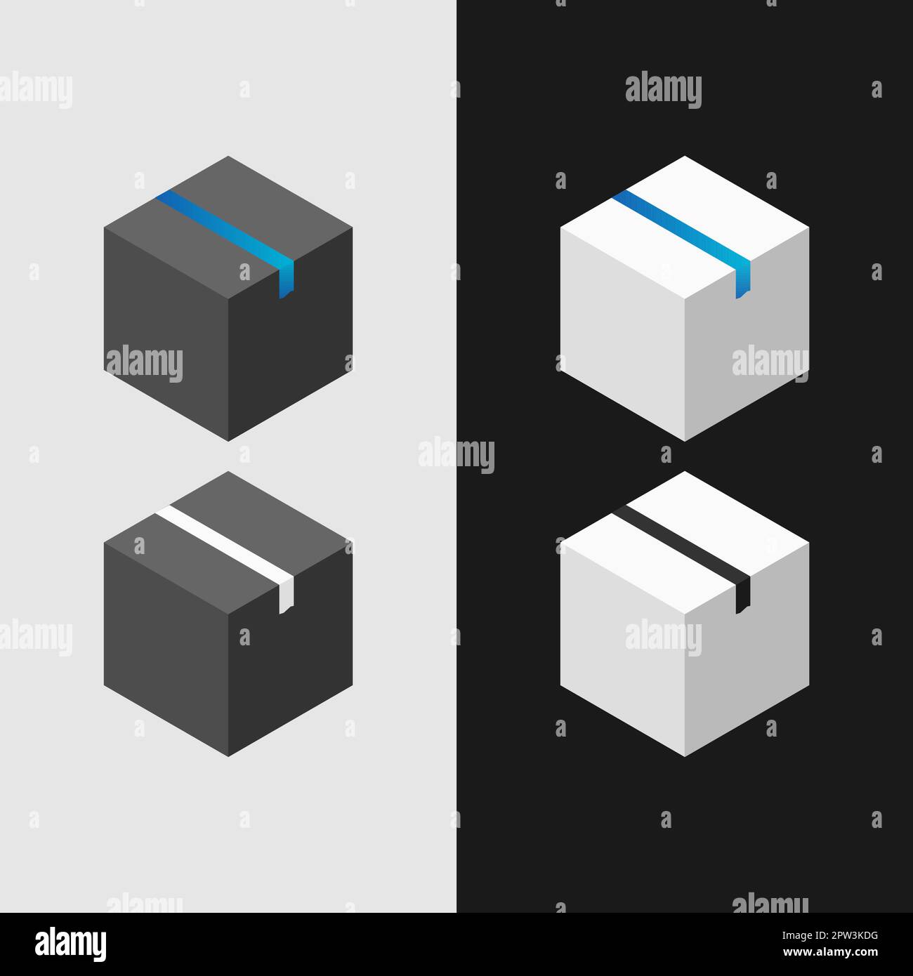 Cardboard set hi-res stock photography and images - Alamy