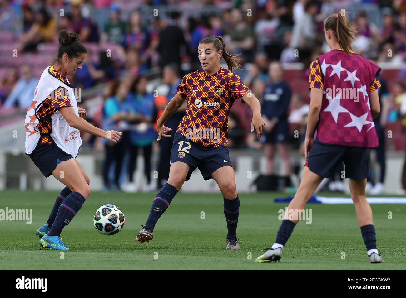 BRCELONA, SPAIN - APRIL 27: Patri Guijarro of FC Barcelona during the ...