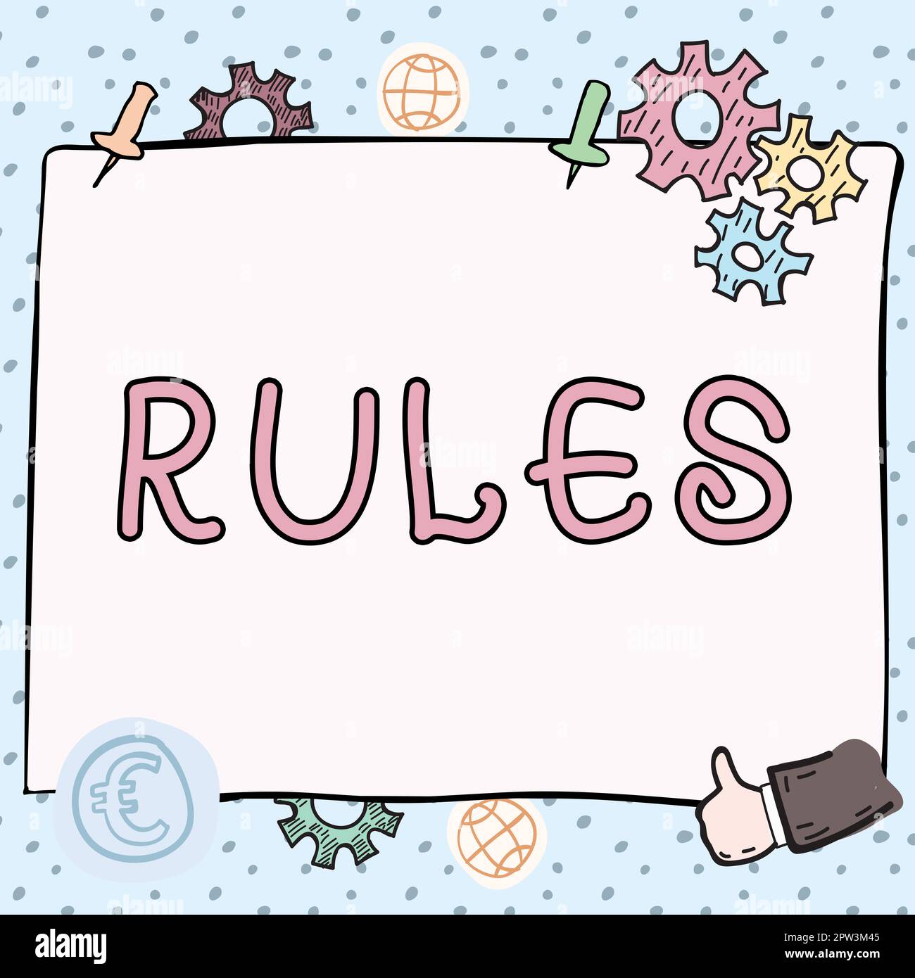 Conceptual caption Rules, Business overview exercise ultimate power ...